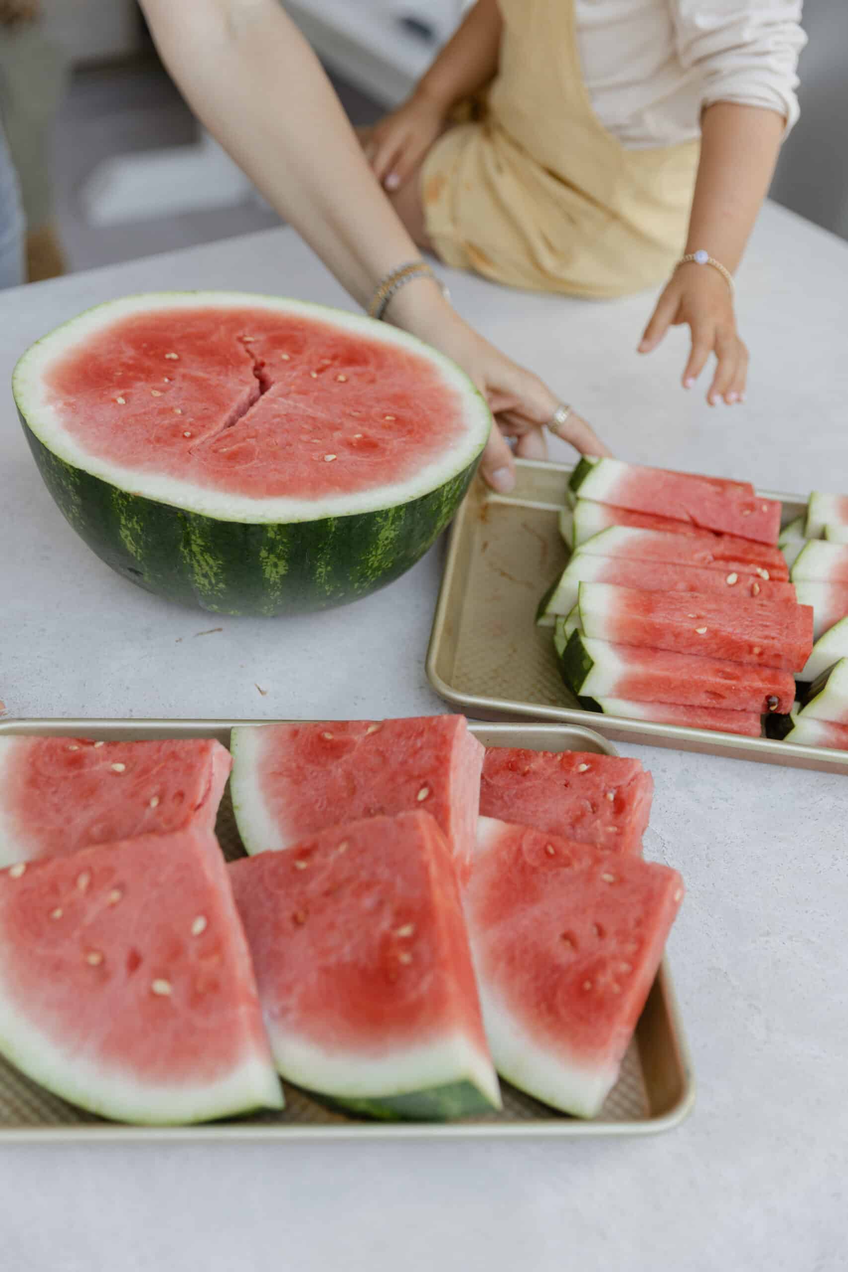 Frozen Watermelon Teethers & Popsicles - Meaning Full Living