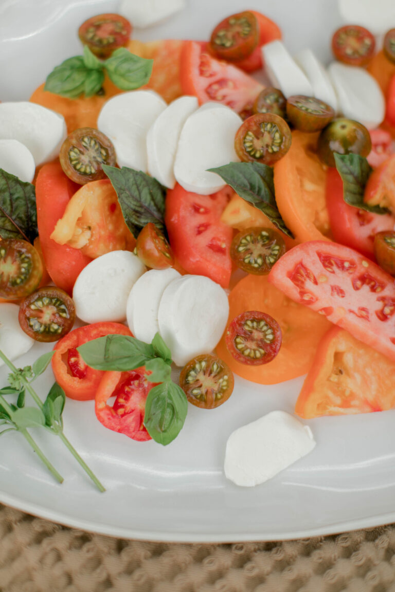 Simple and Delicious: A Basic Caprese Salad - MeaningFull Living